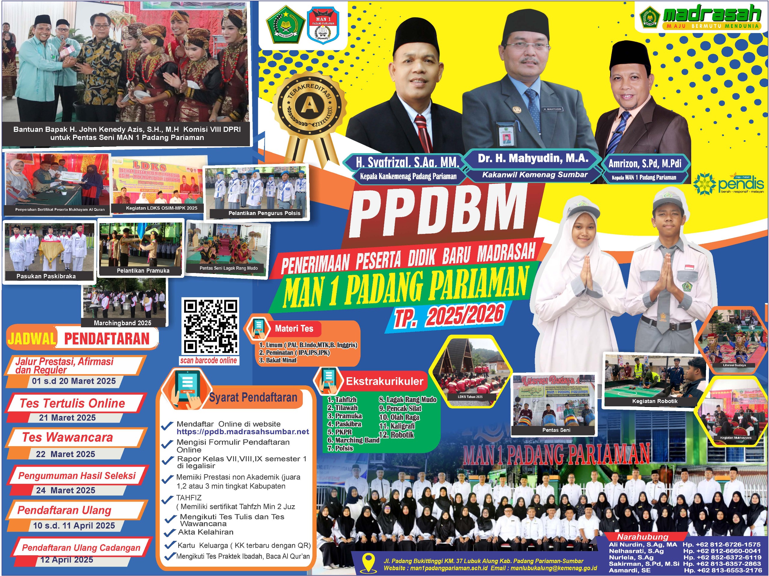 PPDB Online MADRASAH SUMBAR